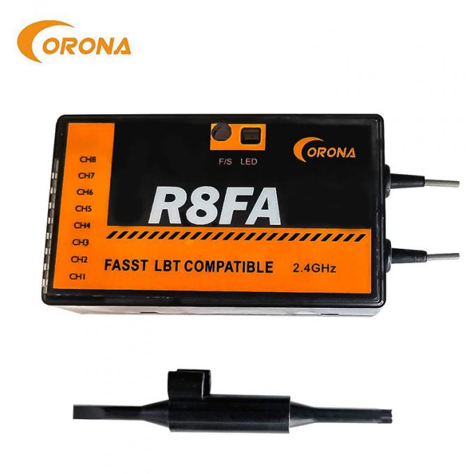 Futaba 8 Channel Fasst Receiver 2.4g Compatible TM7 TM8 TM10 TM14 8FG ...